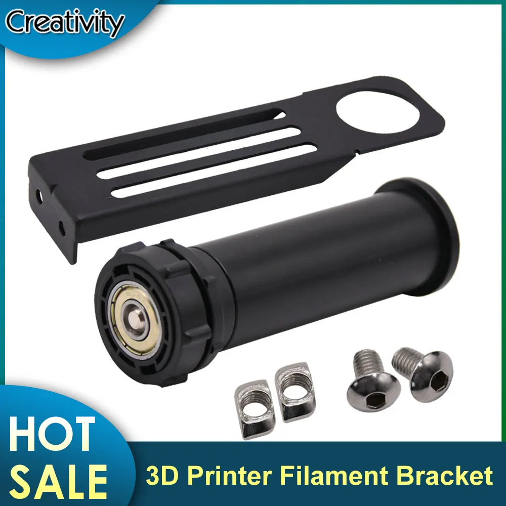Spool Filament Mount Rack Bracket | 3d Printer Filament Spool Holder ...