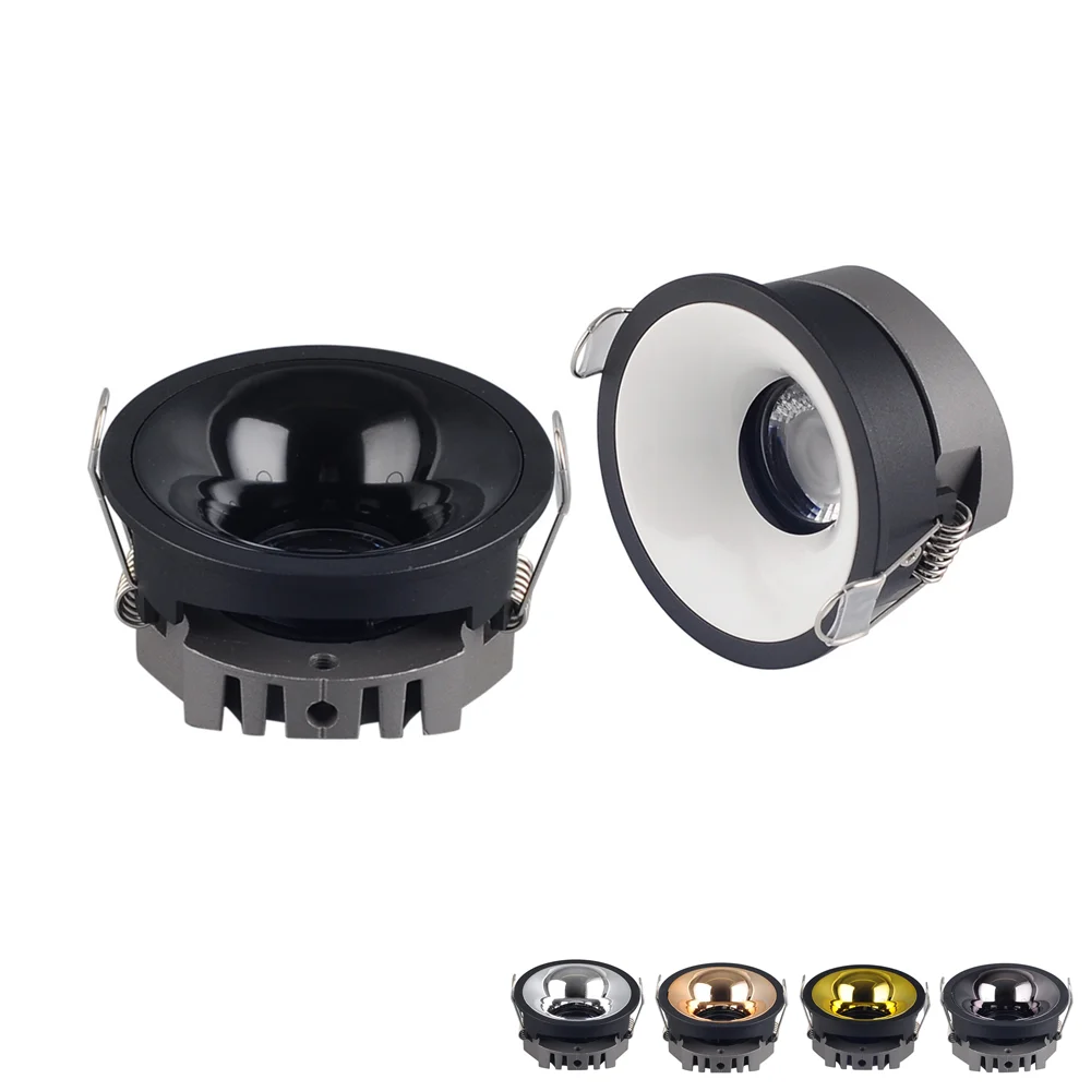 Dimmable COB Spotlight 8W 10W 18W CRI93 Anti Glare Recessed Led ...