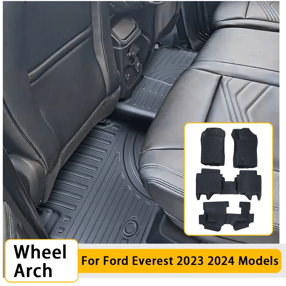 Rubber-Car-Floor-Mats-for-Ford-Everest-Next-Gen-2023-2024-7-seater ...