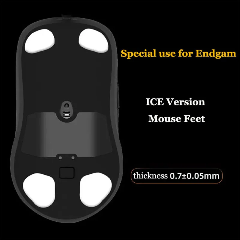 Esports Tiger Gaming Mouse Feet ICE Version Mouse Skates for Endgame ...