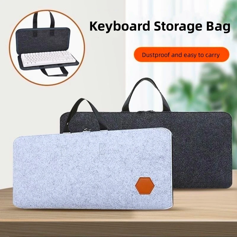 Protable-Keyboard-Storage-Bag-Case-Scratch-Proof-Felt-Travel-Waterproof ...
