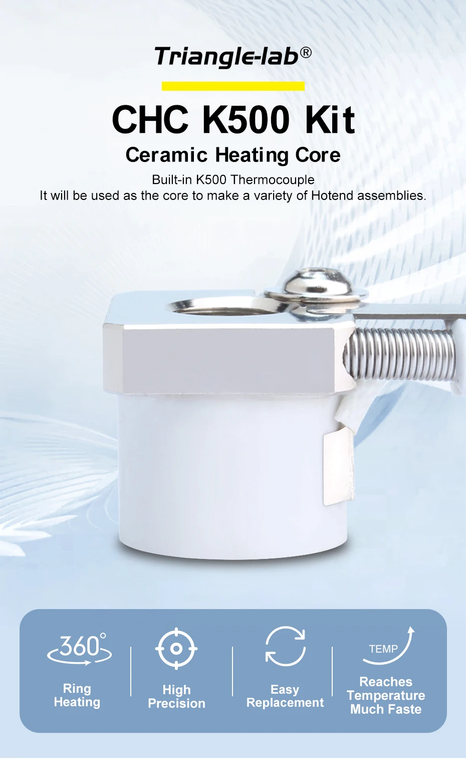 CHC K500 Ceramic heating rings