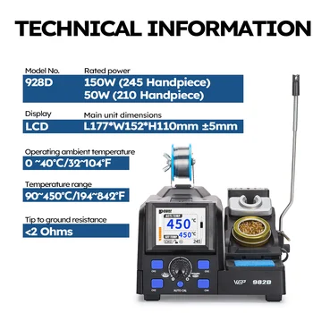 WEP 982D Precision Soldering Station For Microscope Soldering ...