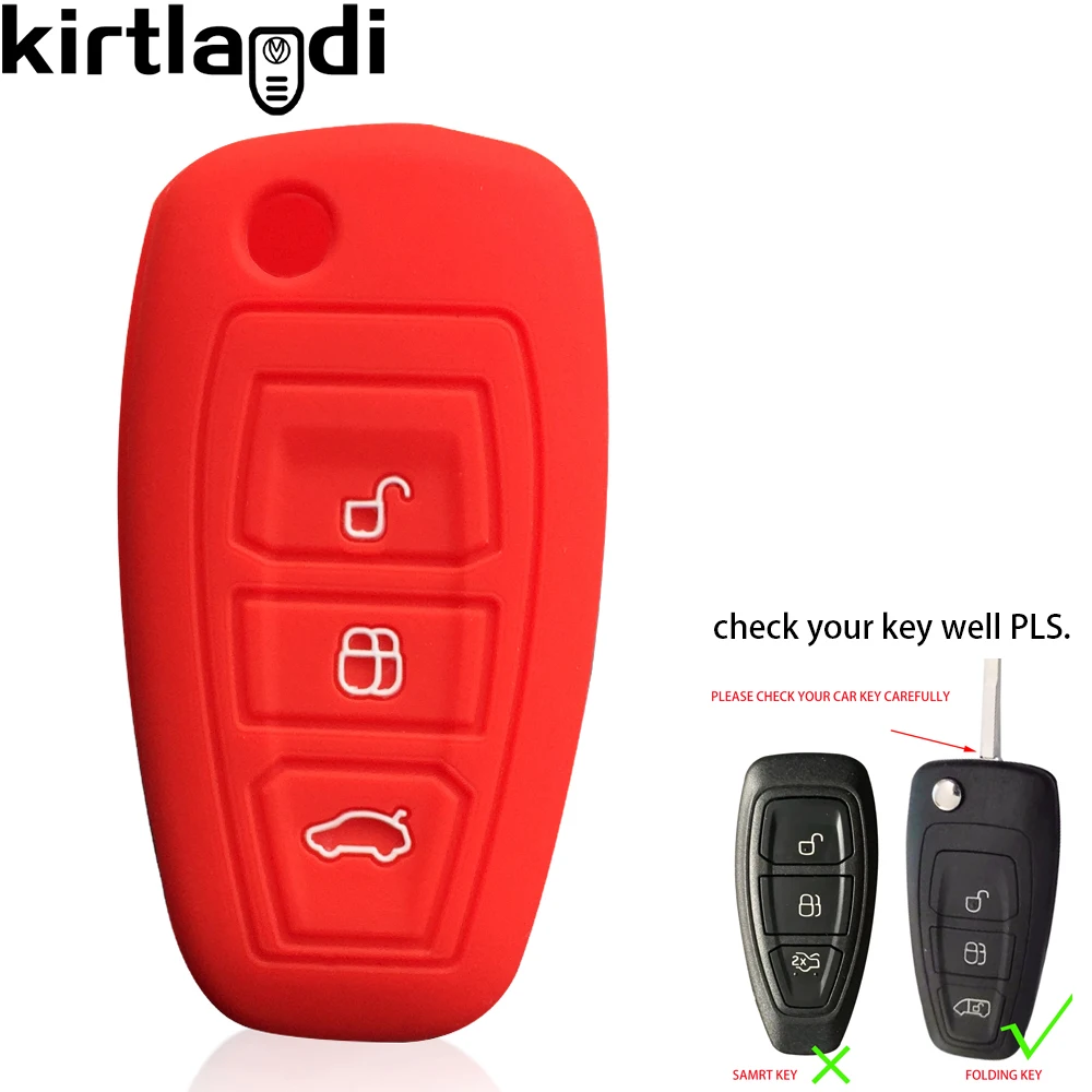 3 taste Schlussel Abdeckung Fur Ford Transit Nach Mondeo Fiesta Kuga ST Linie MK3 Fokus 3 Station Wagon Ecosport Fall key Schutz AliExpress