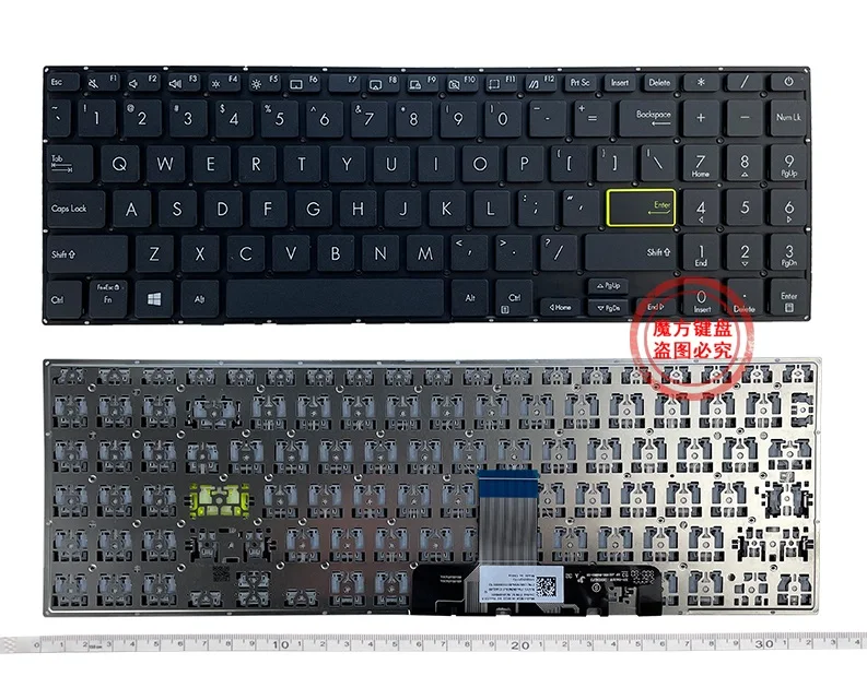 New-US-Keyboard-Backlight-for-ASUS-VivoBook-15X-2020-S5600F-V5050-S15 ...