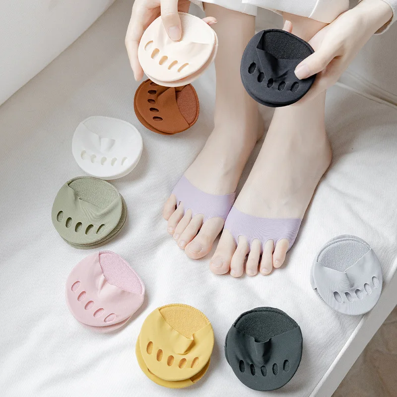 Socks Fingers Women Shoes | Toe Sock Slippers Women Lady | Socks Heel ...