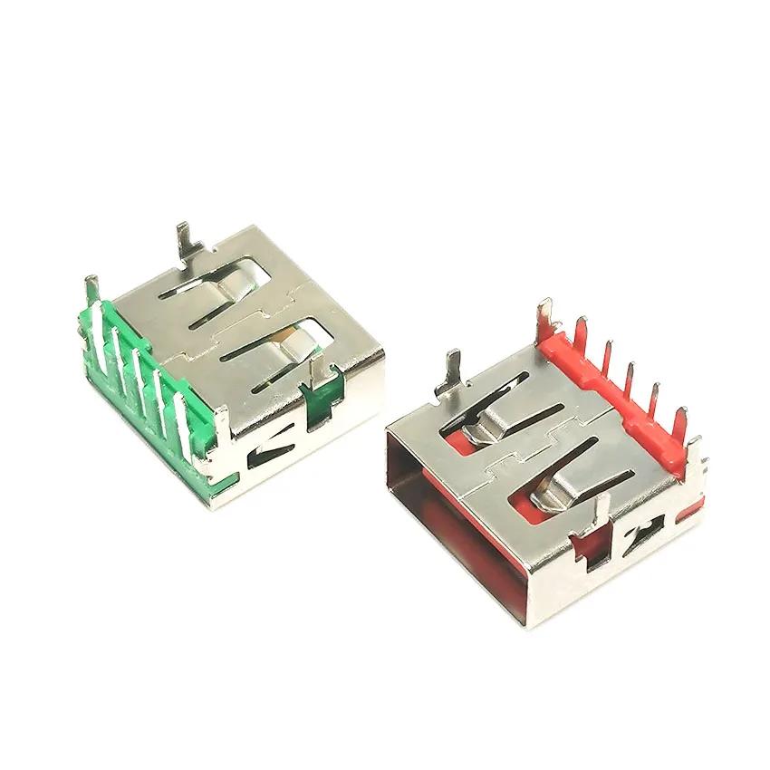 1-10PCS-USB-2-0-Female-Socket-5PIN-Fast-Charge-USB-Interface-5A-High ...