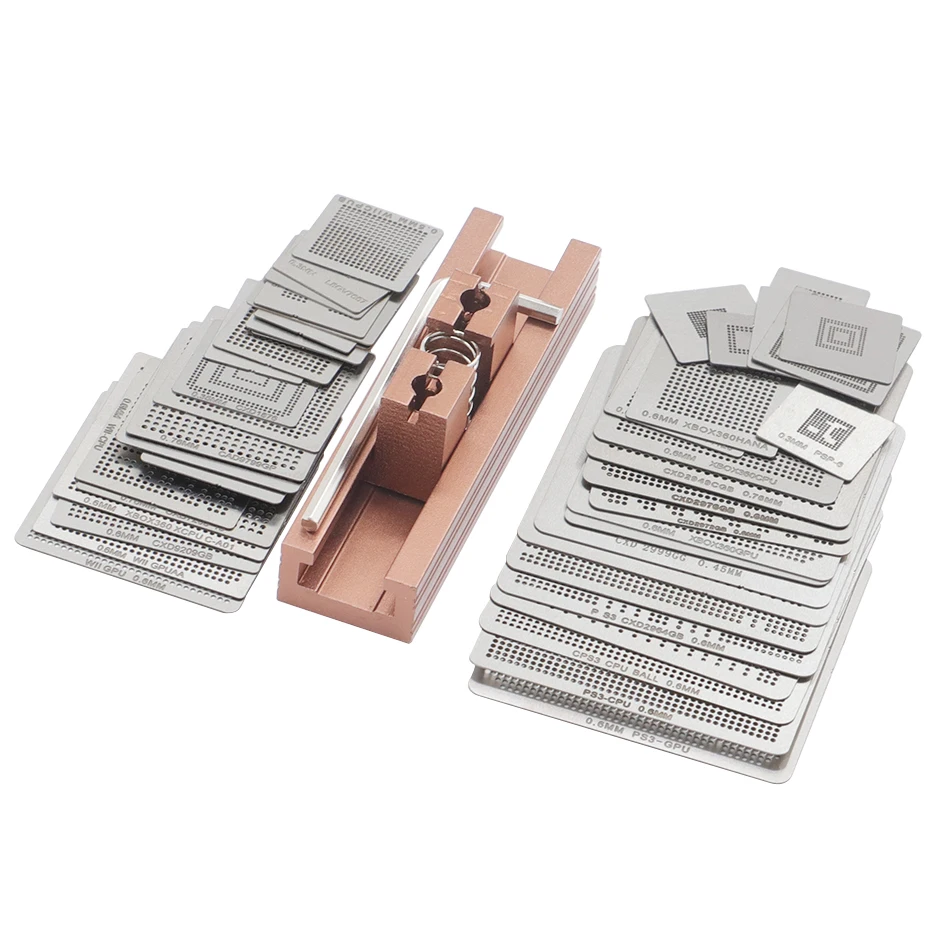 High-quality 47/56-piece game console BGA pressure welding mold ...