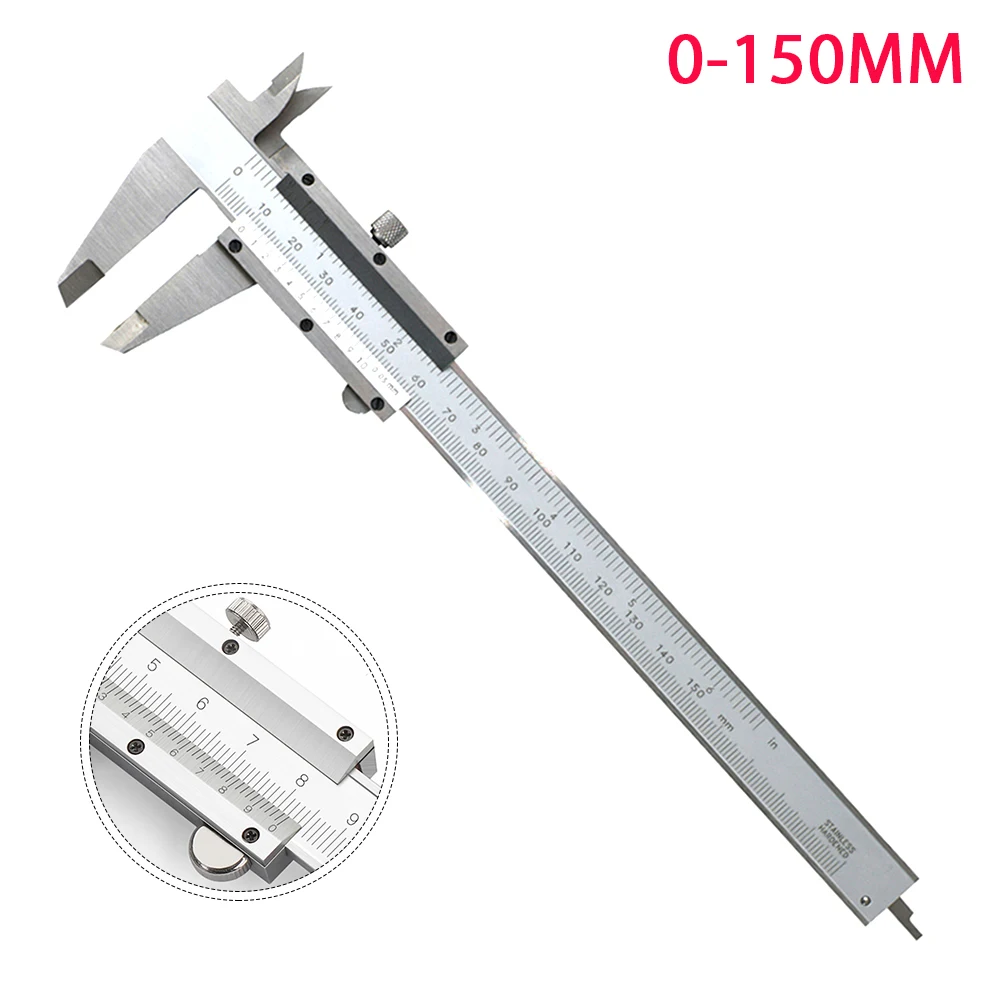 0-150mm-6-Messschieber-Stahl-messger-t-Mikrometer-Messger-te-Zimmermann-Werkzeuge-profession ...