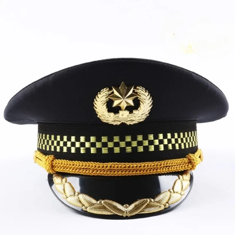 New Security Hats for Men Stage Cosplay Performance Cap Women ...