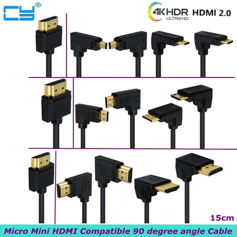 0-15m-90-Degree-Angle-OD3-2mm-2-0-Version-4k-60hz-Micro-Mini-HDMI ...