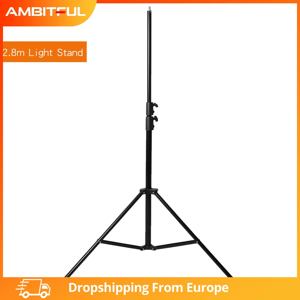 AMBITFUL-280cm-2-8m-9FT-Pro-Heavy-Duty-Light-Stand-for-Fresnel-Tungsten ...