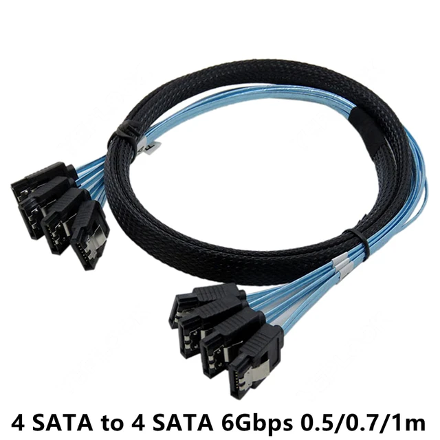 Original sata para sata 3.0 4 sata 8 sata sata sata sata sata sata sata sata, 7pin, 6gbps, cabo ...
