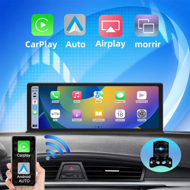 11-3-Car-Mirror-Carplay-Smart-Player-Suppport-Rear-Camera-Android-Auto ...