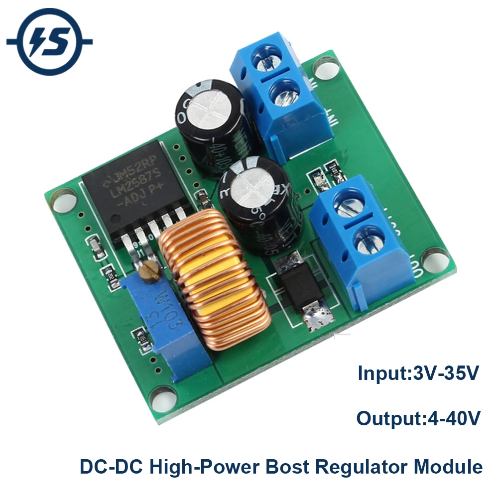 Step Up Boost High Power Regulated Power Converter Module Dc-dc 3v 5v ...