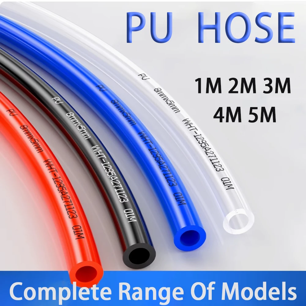 Pneumatic 4*2.5mm 6*4mm 8*5mm 10*6.5mm 12*8mm 14*10mm 16*12mm Meters PU ...