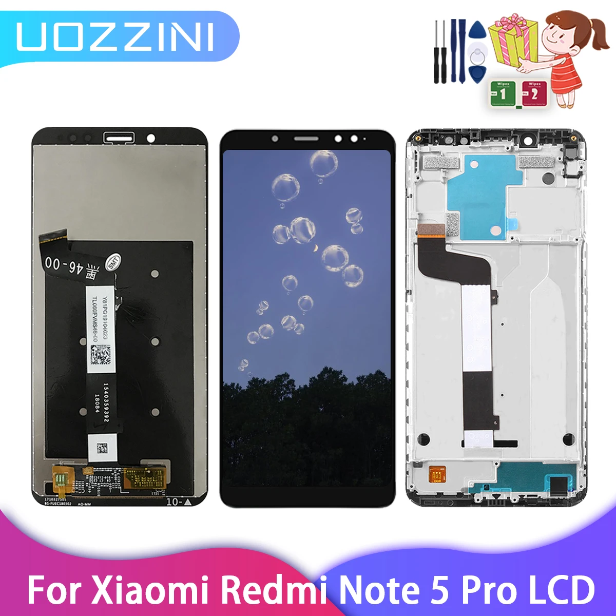For-Xiaomi-Redmi-Note-5-Note-5-Pro-LCD-Display-Touch-Screen-Complete ...
