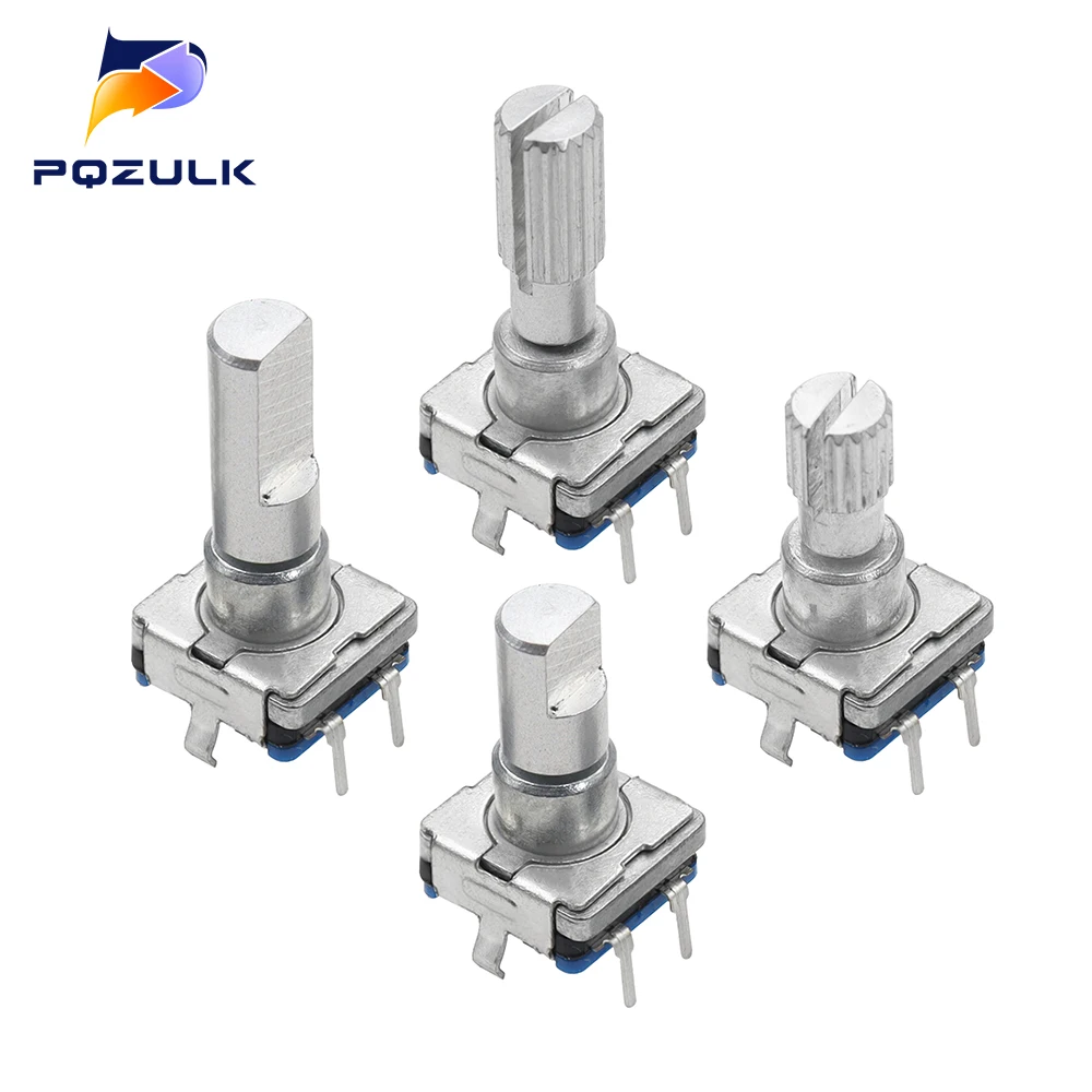 5PCS-EC11-Encoder-Switch-Push-Button-Switch-Turn-Left-or-Right-Self ...