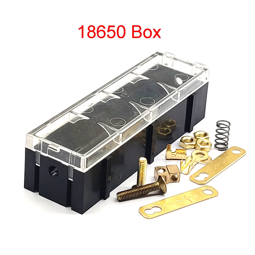 Splicable Battery Box 18650 Battery Case Solder free 18650 Battery Slot ...