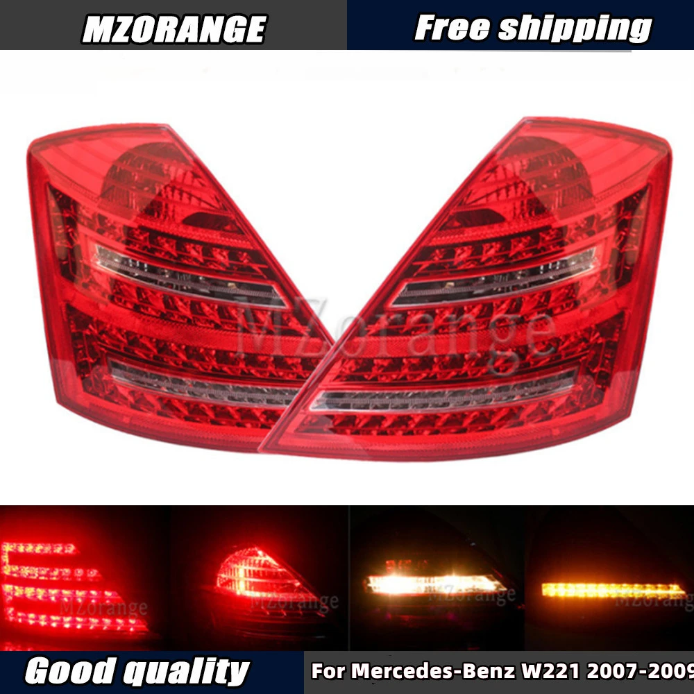 Tail Light For Mercedes Benz W221 S Class 2007 2009 Rear Tail Brake ...