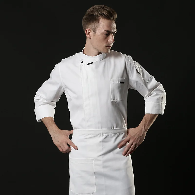 Chef Overalls Long Sleeve Hotel Western Restaurant Kitchen Kitchen ...