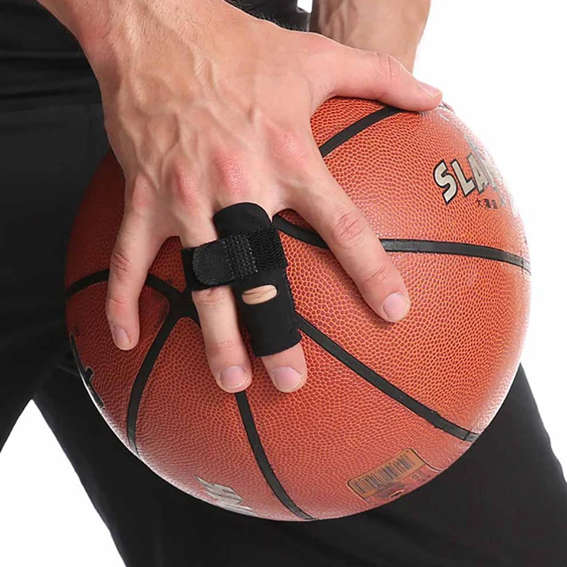 Finger Splint Wrap Sports Strap Anti-slip Pro Basketball Finger Guards ...