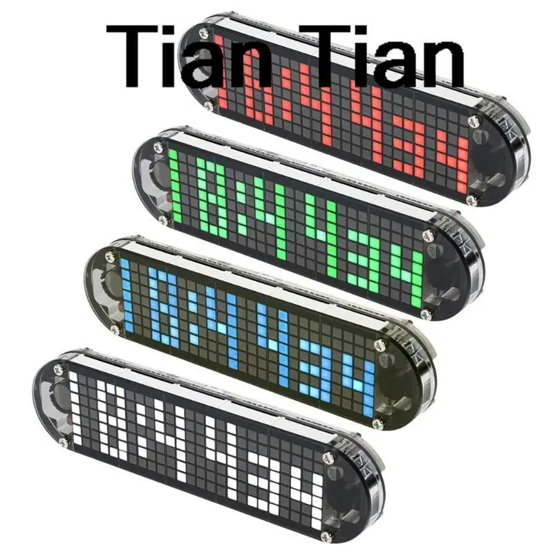 DS3231-temperature-meter-High-Accuracy-DIY-Digital-Dot-Matrix-LED-Alarm-Clock-Kit-with ...