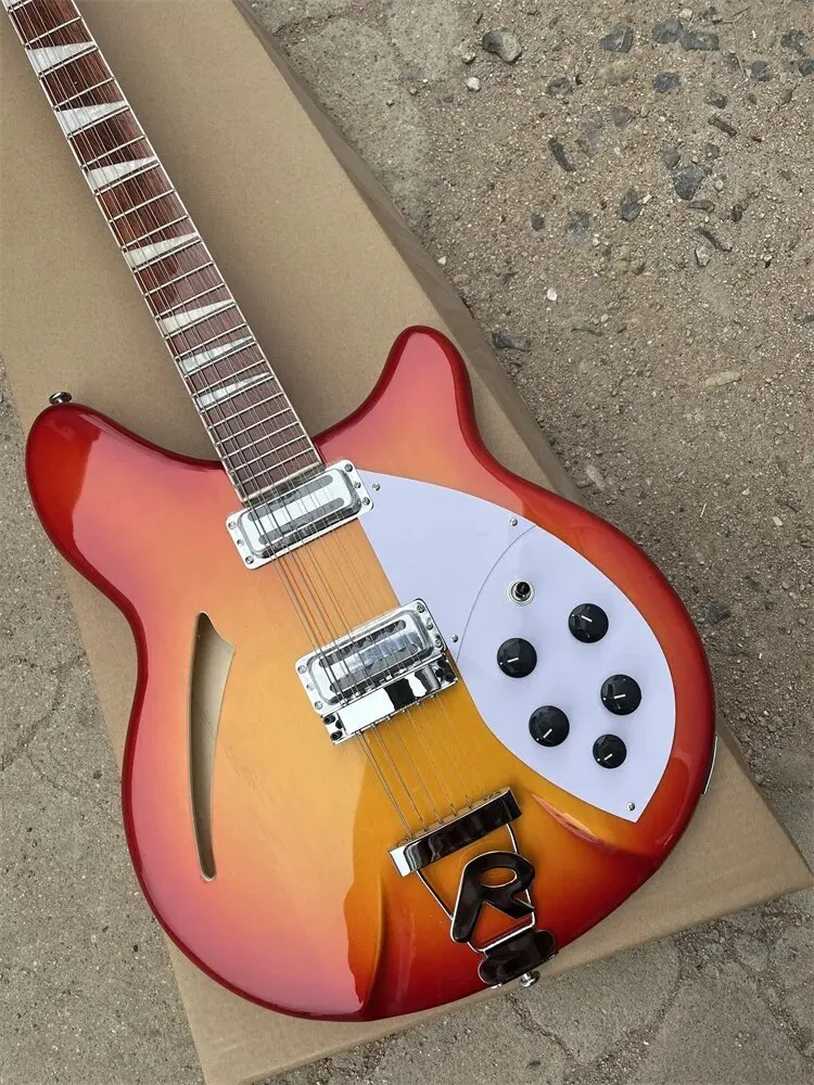 Guitarra Rick de 12 cuerdas de alta calidad, modelo 2026, con puente R ...