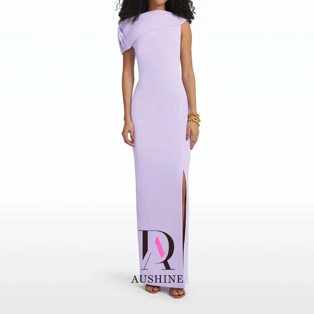 Aushine-Dress-Luxury-Birthday-Evening-Dress-Ankle-Length-Short-Sleeves-Summer-Elegant-Wedding ...