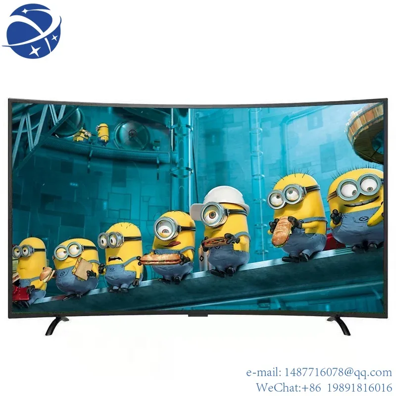 YYHC-60-55-70-75-inch-4k-curved-screen-monitor-led-smart-wifi ...