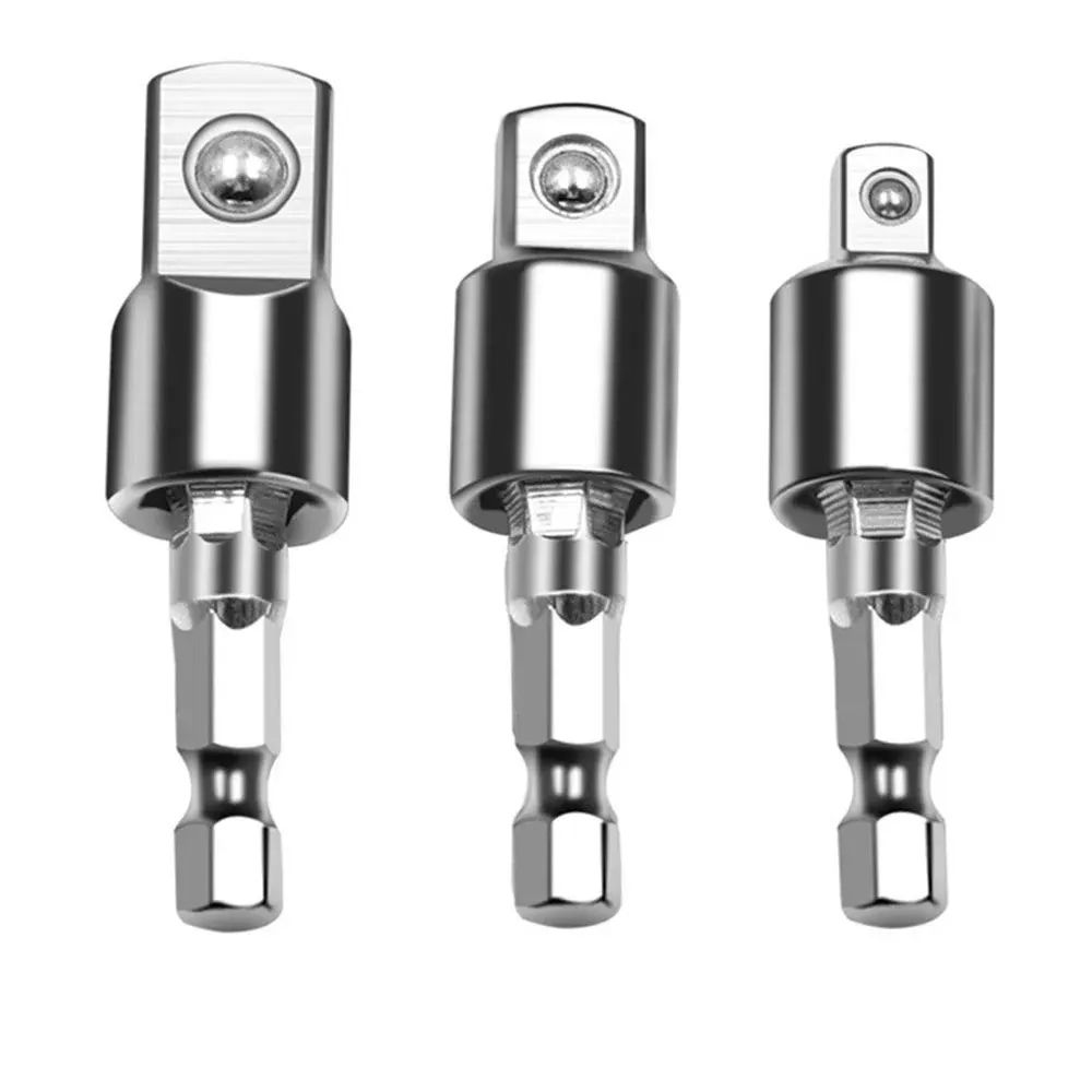 STONEGO-1PC-3PCS-Socket-Adapter-for-Impact-Driver-with-Hex-Shank-to ...