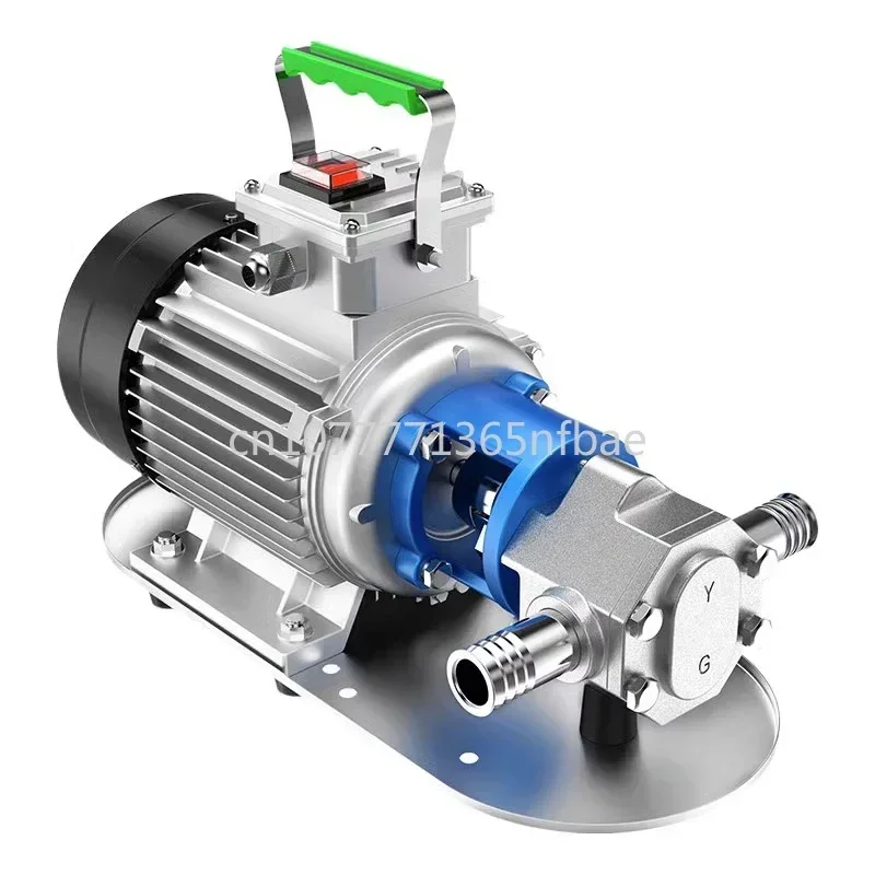 220V-380V-gear-high-viscosity-hydraulic-oil-pump-self-suction-stainless ...