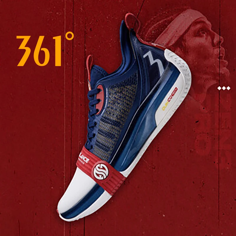 361 Degrees Zen3 PRO Men Basketball Sports Shoes Actual Combat Wear ...