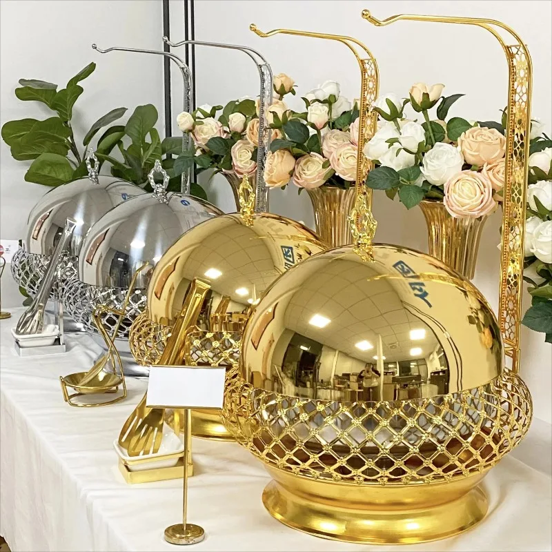 Wedding Party Luxury Supply Hot Pot Buffet Warmer Catering Stainless ...