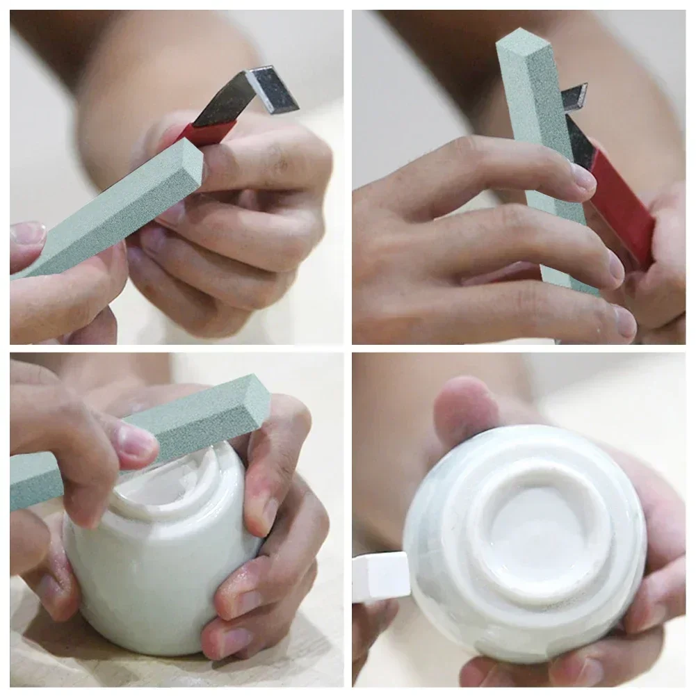 Pottery-Tools-Polishing-Stone-Small-Coarse-Grinding-Ceramic-Whetstone ...