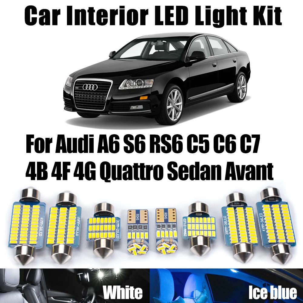 Audi RS6 C5 Interior Lighting Upgrade: The Complete Guide to Canbus LED ...