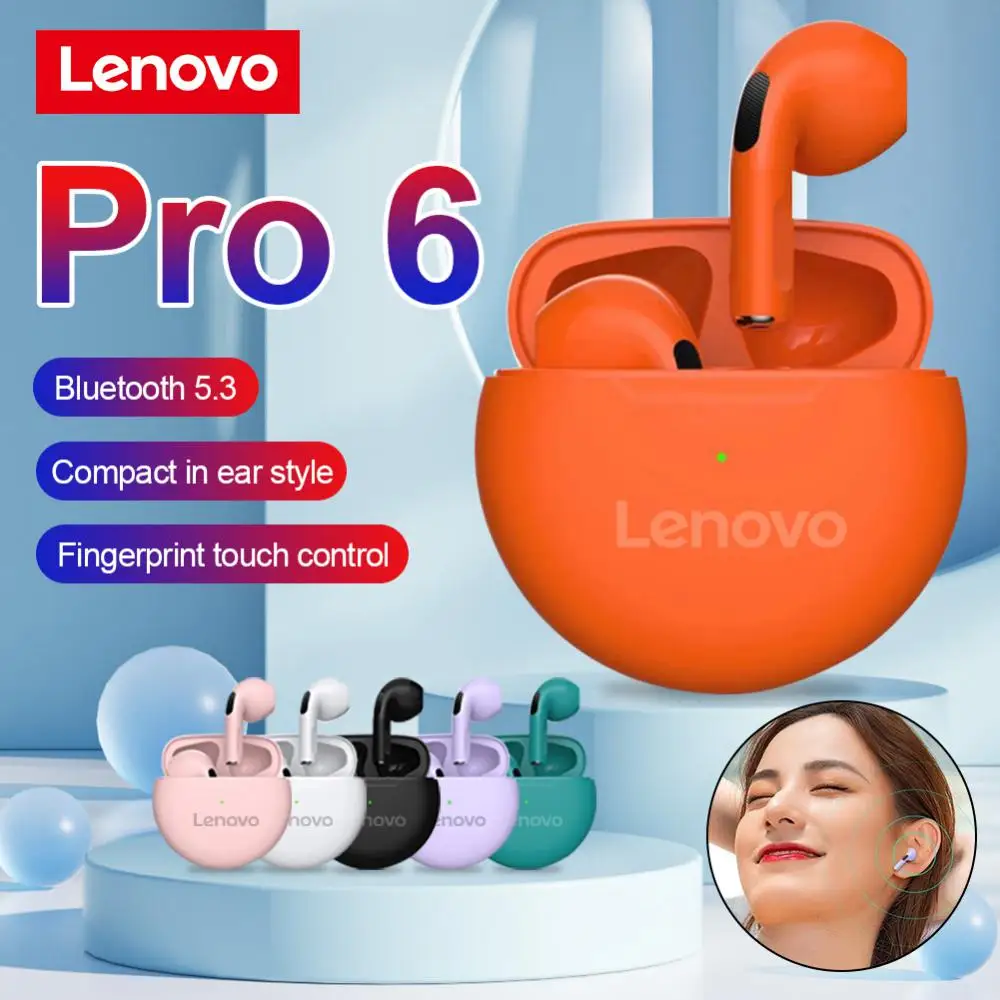 Original-Lenovo-Air-Pro-6-TWS-Wireless-Bluetooth-Earphones-Mini-Pods ...