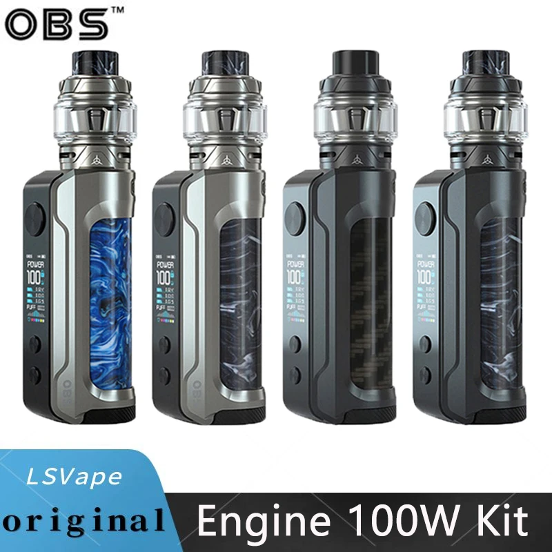 Original OBS Engine 100W Kit 6ml Engine S 18650/20700/21700 Electronic ...