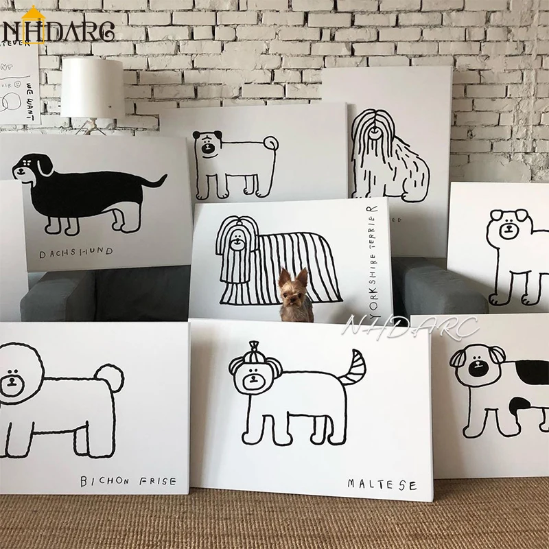 Easy Text Art Dog