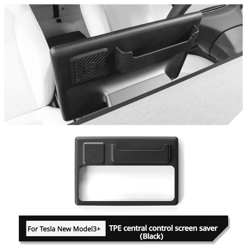 For-Tesla-Model-3-Highland-2024-Screen-Protector-TPE-Frame-Display-Edge ...