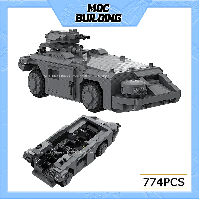 MOC Building Blocks Space Series Aliens M577 APC รุ่นรถหุ้มเกราะ DIY ...