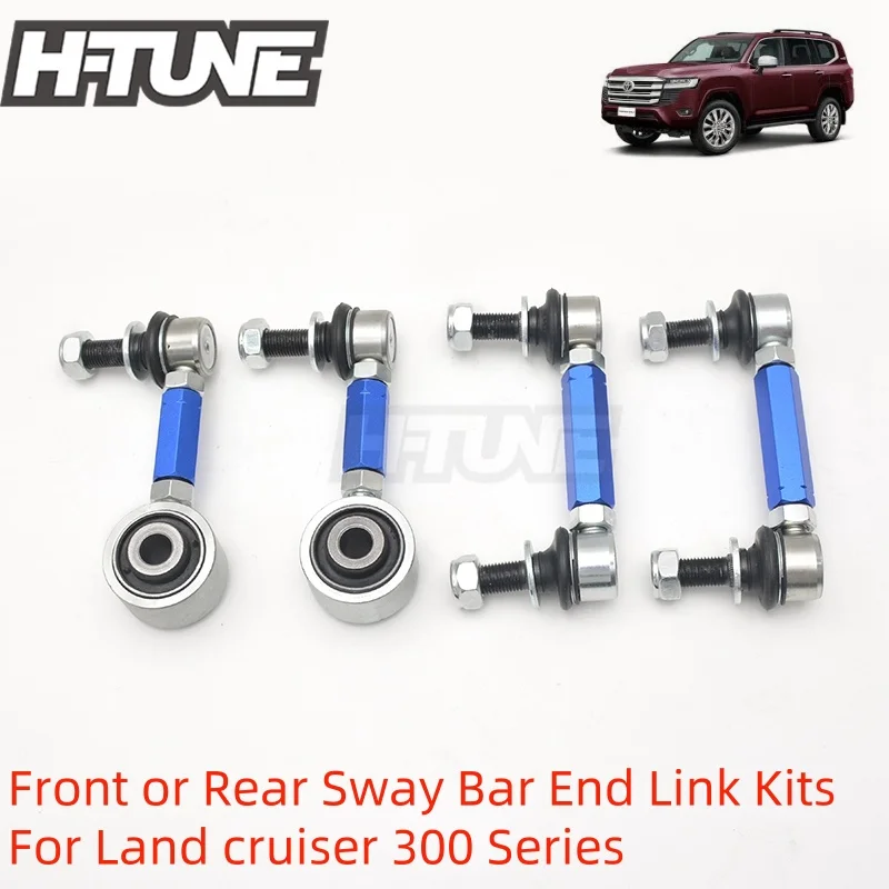 Front or Rear Anti-Roll Adjustable Sway Bar Stabilizer Link Kits For LC ...