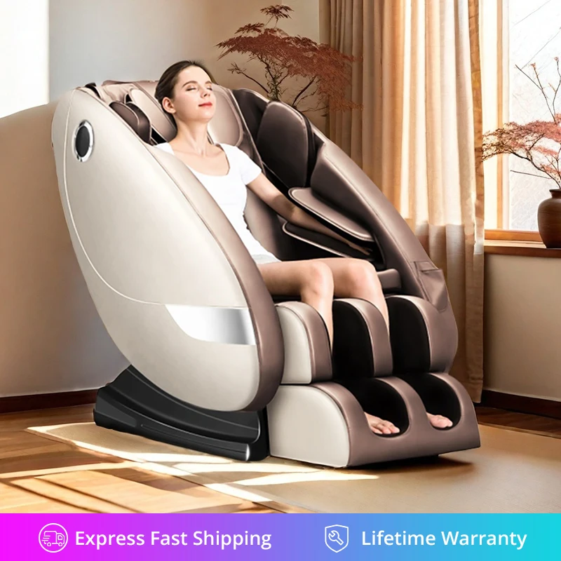 Upgrade Electric Leisure Massage Chair Zero Gravity Intelligent Full ...