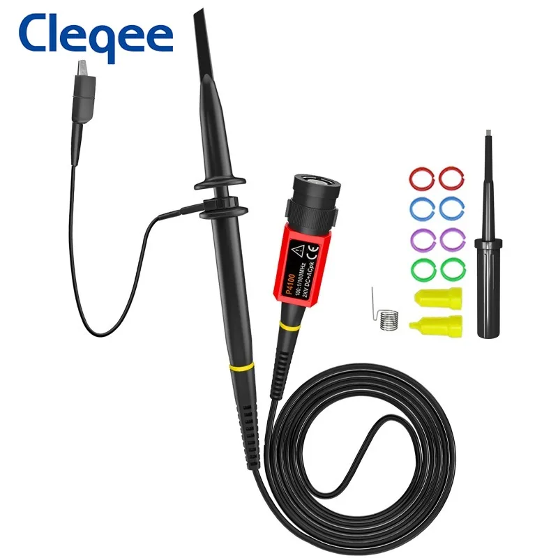 Cleqee P4100 Oscilloscope Probe kit 100:1 High Voltage Withstand 2KV ...