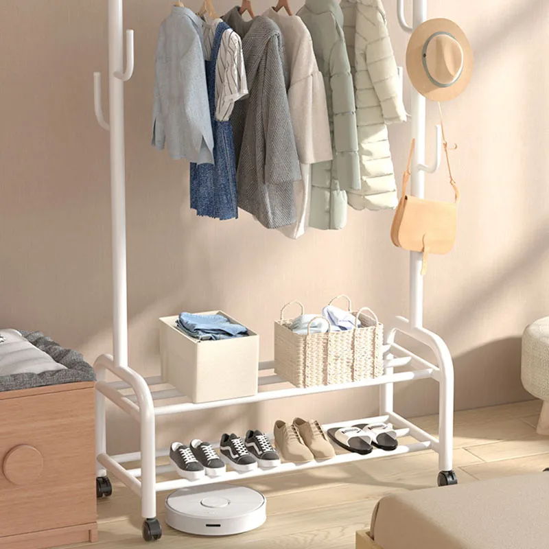 Floor Stand Coat Racks Clothes Hanger Children Multi Hallway Coat Rack ...