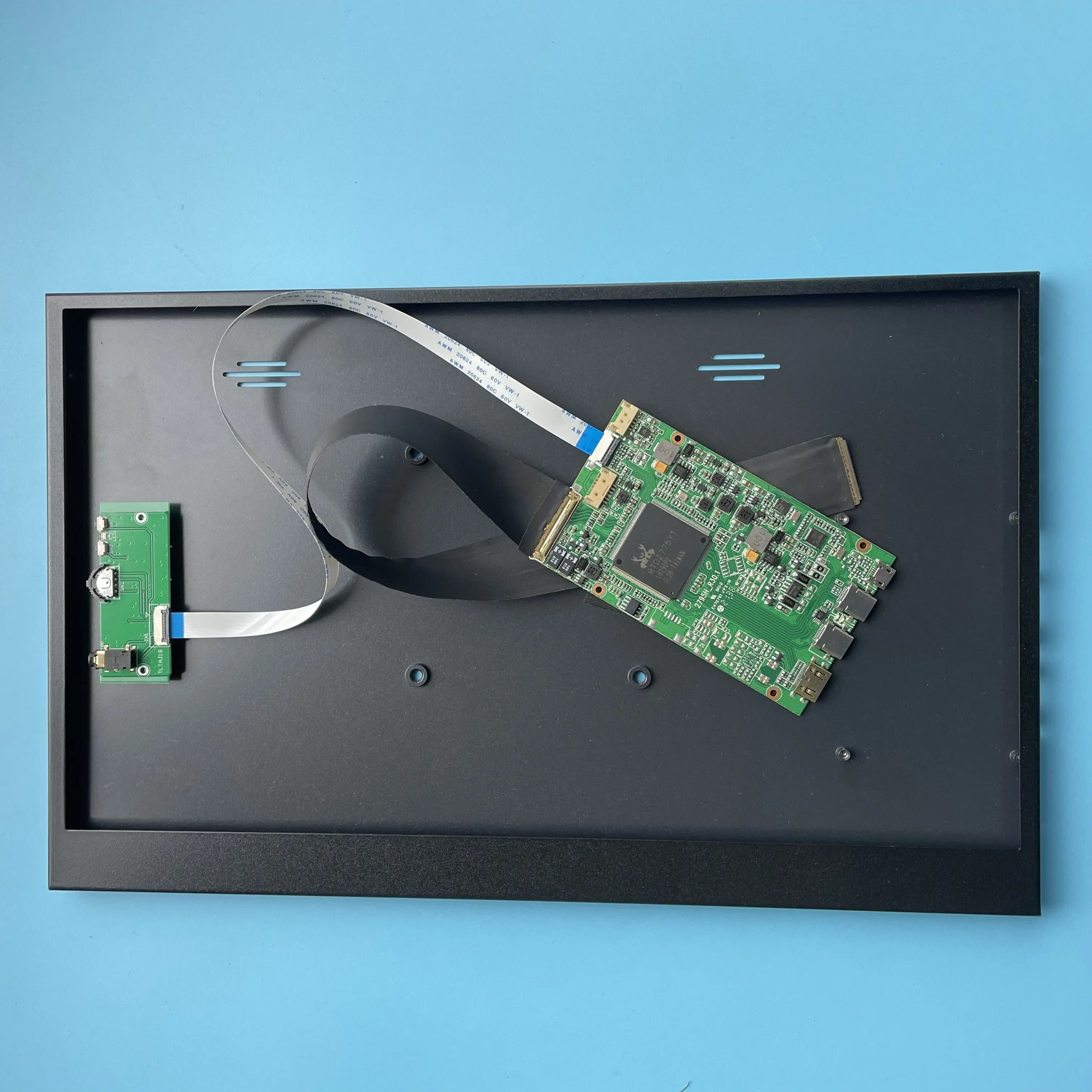 범용 4K LCD 컨트롤러 보드 미니 HDMI 호환 EDP C타입 키트, LED 스크린 패널 및 금속 합금 케이스, 후면 쉘 ...