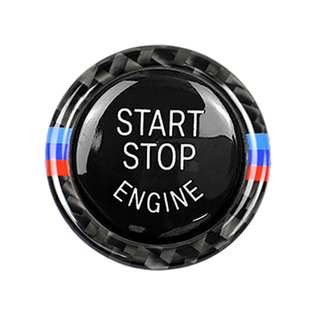Engine Start Stop Button Replace Cover Trim Sticker For Bmw E90 E92 E93 ...