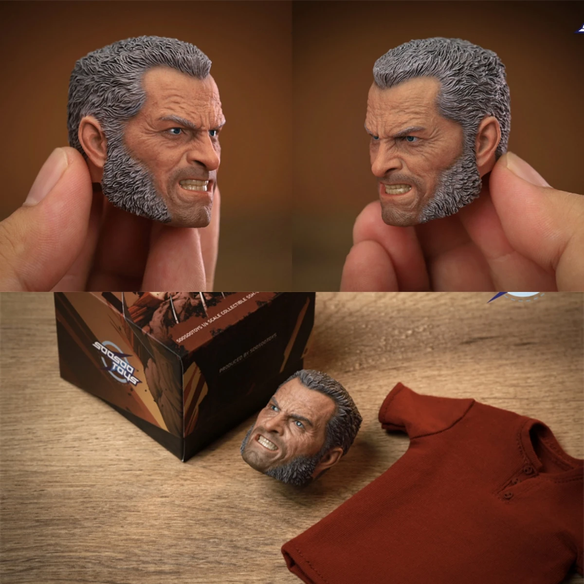 SOOSOOTOYS-SSH-003-1-6-Scale-Wolf-Uncle-Hugh-Jackman-Head-Sculpture ...