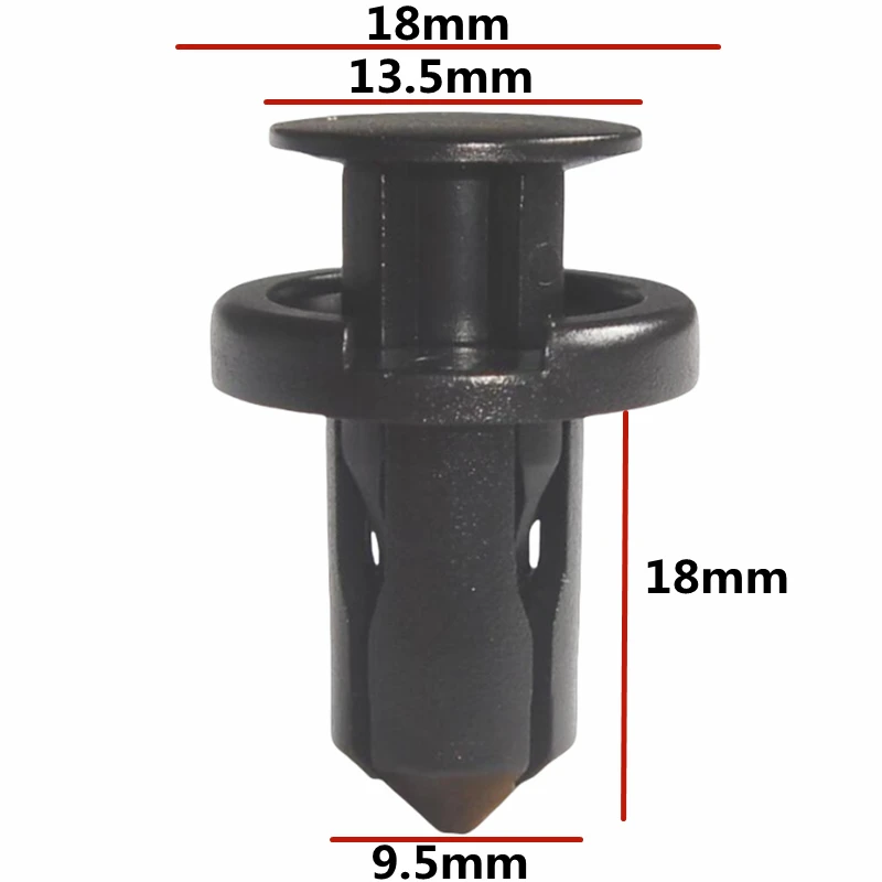 10Pcs For 9.5mm Hole OE: OE: 01553-09241 0155309241 Auto Bumper ...