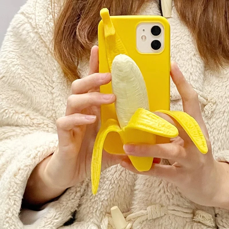 3D-Banana-Phone-Case-for-Sansung-Galaxy-S23-S22-S21-S20-S10-Ultra-Note ...